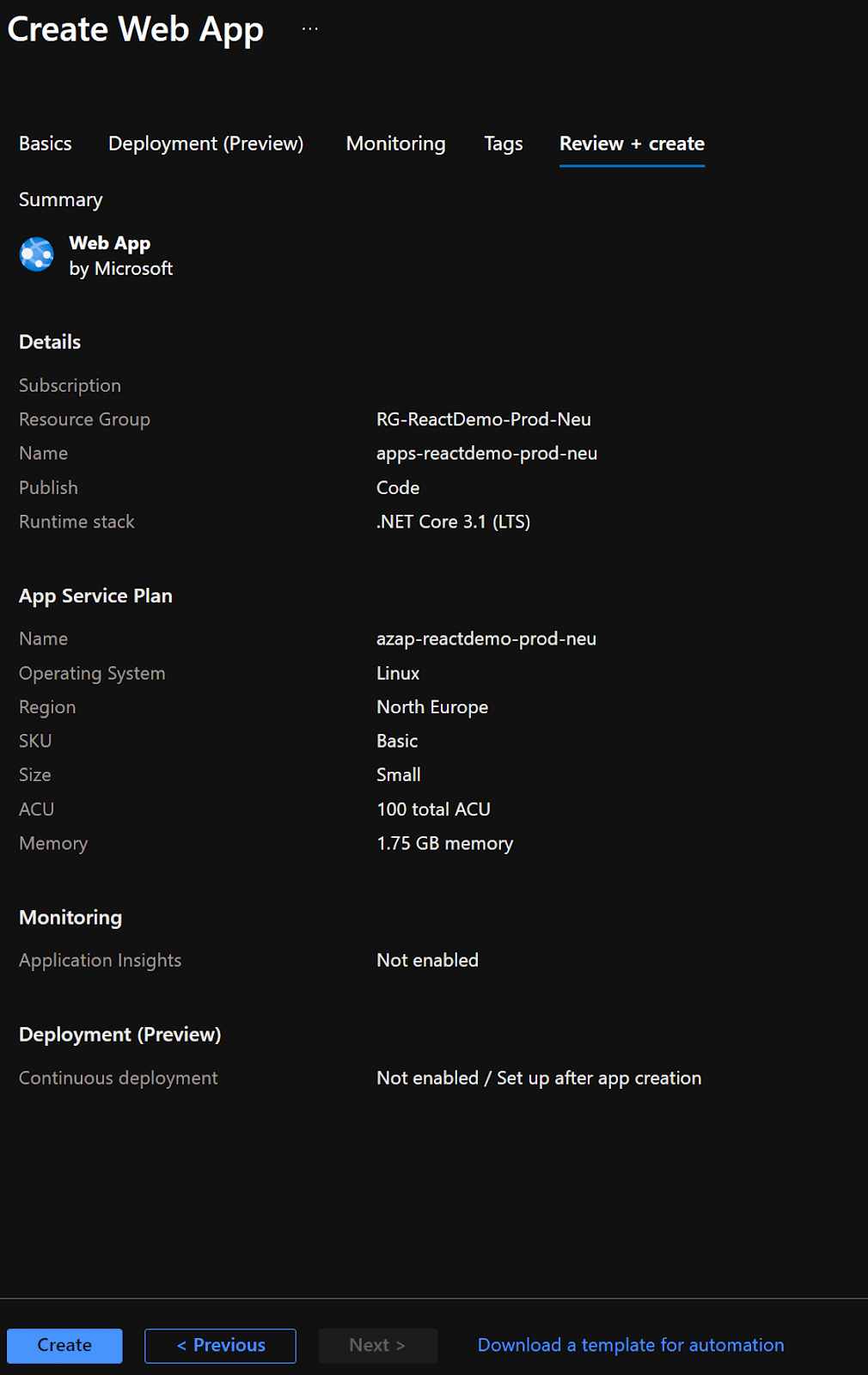 Deploy React App With Net Backend To Azure Azure Devops Kambu 0049