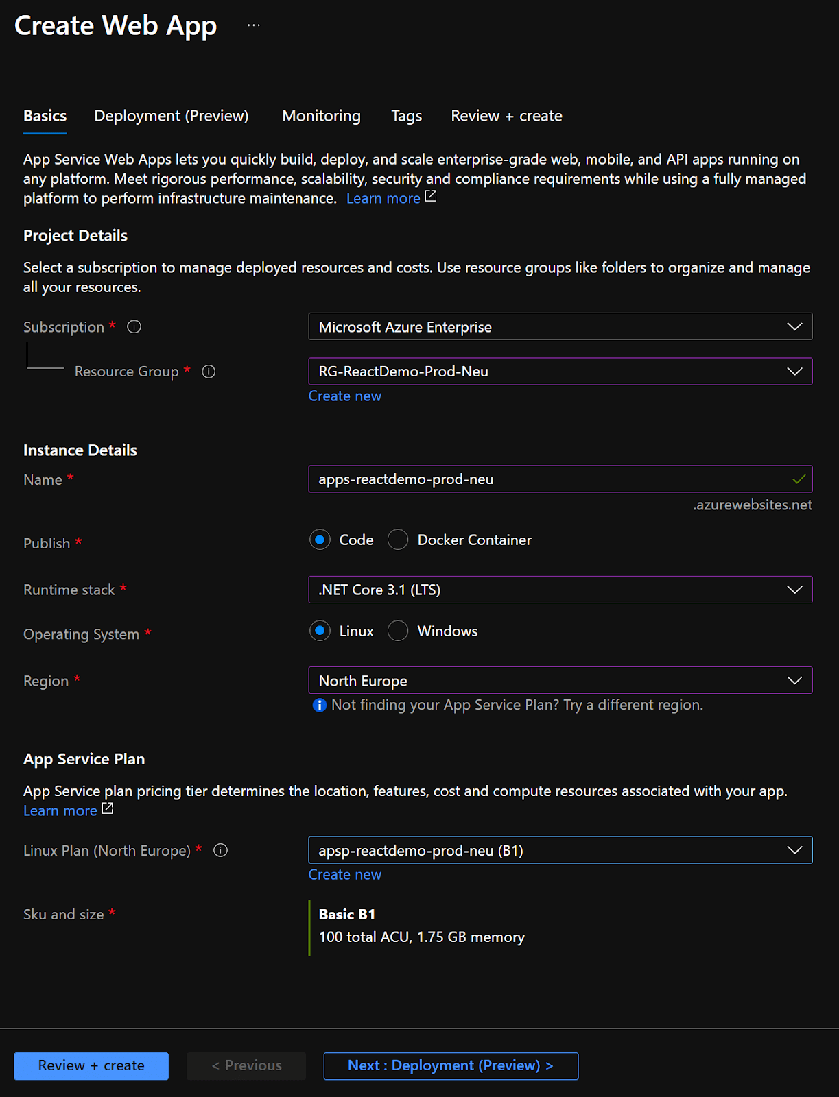 Deploy React App With Net Backend To Azure Azure Devops Kambu